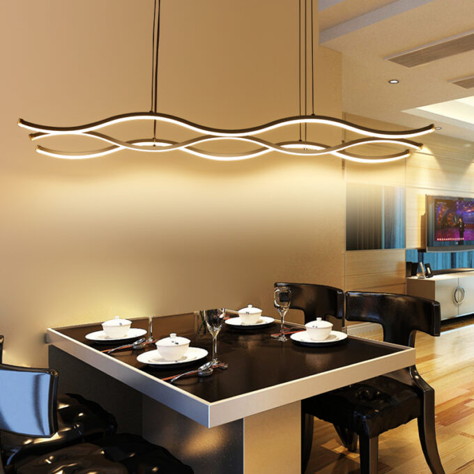“Hydra” Three-Wave Pendant Light | Modern.Place
