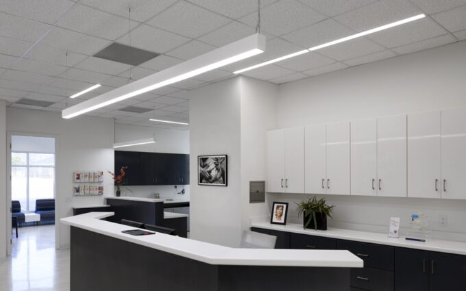 Seamless - Linear Office LED Pendant Light | Modern.Place