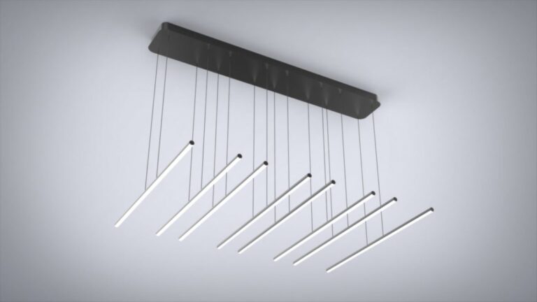 “Hydra” Three-Wave Pendant Light | Modern.Place