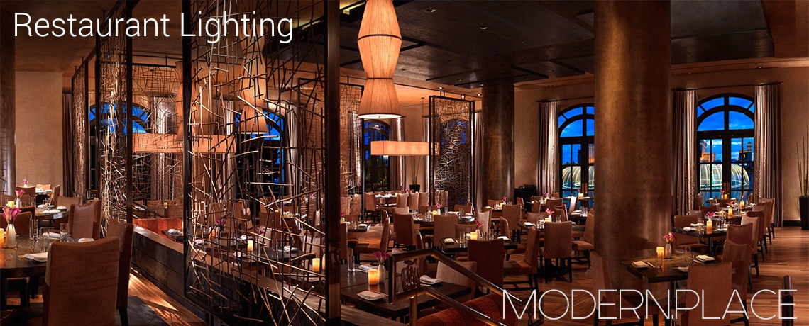 Lighting For Restaurants, Restaurant Lighting | Modern.Place