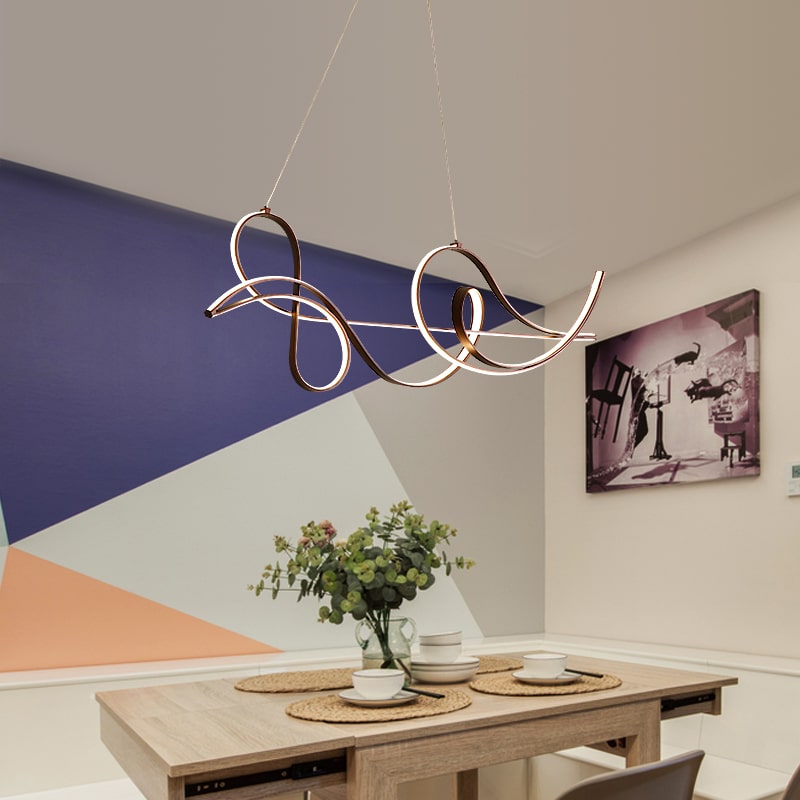 “Endence” Swirly Pendant Light | Modern.Place