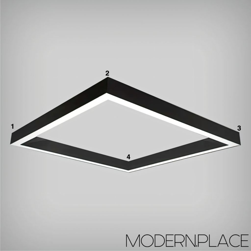 Seamless - Linear Office LED Pendant Light | Modern.Place